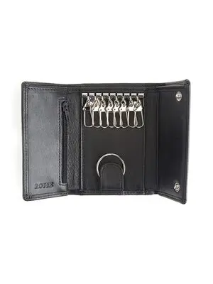 ROYCE NEW YORK Key Carrying Case Wallet One-color
