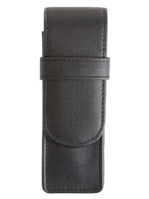 ROYCE NEW YORK Double Pen Carrying Case One-color