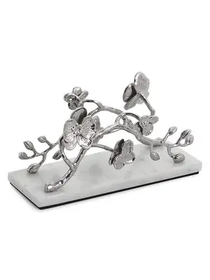 Michael Aram White Orchid Napkin Holder - One-color
