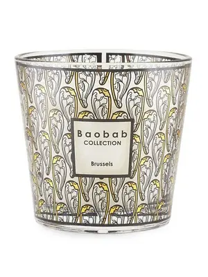 BAOBAB My First Brussels Candle - White Silver