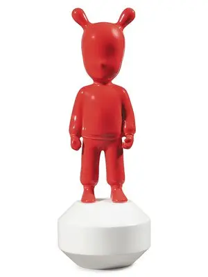 LLADRO The Guest Guest Figurine - Red
