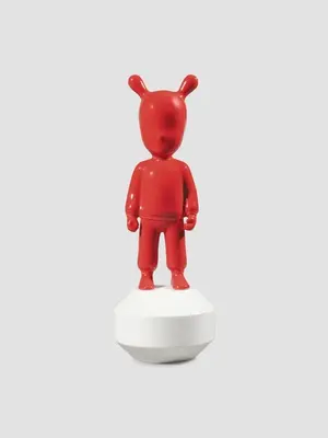 LLADRO The Guest Guest Figurine - Red