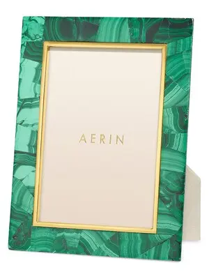 Aerin Introduction Cassiel Mosaic Frame - Malachite