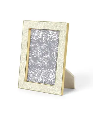 Aerin Shagreen Photo Frame - Natural