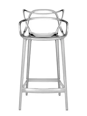 KARTELL Masters Counter Stool - Chrome Chrome