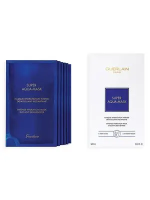 GUERLAIN Super Aqua Hydrating 6-piece Sheet Mask Set - One-color