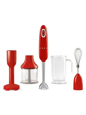 SMEG Smeg 6-Piece Hand Blender & Attachments Set - One-color