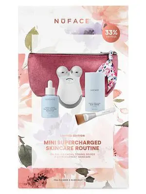 NuFACE Mini Supercharged Skincare Routine