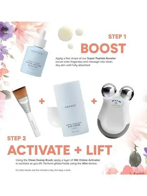 NuFACE Mini Supercharged Skincare Routine