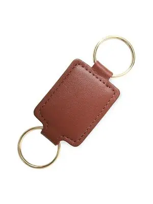 ROYCE NEW YORK Valet Leather Key Chain One-color