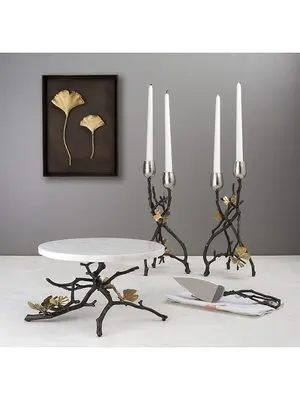 Michael Aram Butterfly Ginkgo Candle Holders