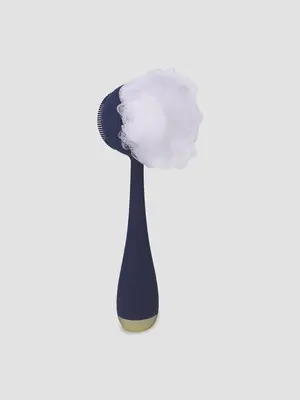 Pmd Silverscrub Silver-infused Loofah Replacets - Navy