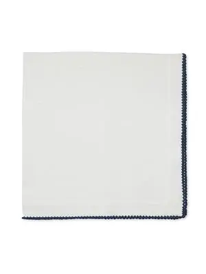 TINA CHEN DESIGNS Picot Edge 4-piece Napkin Set One-color