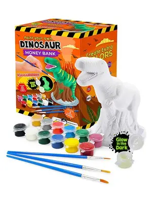 ORIGINAL STATIONERY Paint Your Own Dinosaur Kit - One-color