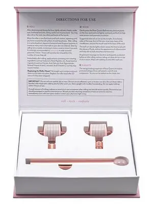 JENNY PATINKIN - Women's Rose On Rose 3-Piece Derma Roller Set