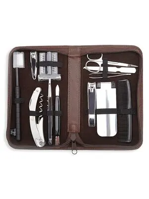 ROYCE NEW YORK Travel Grooming Necessities Kit One-color