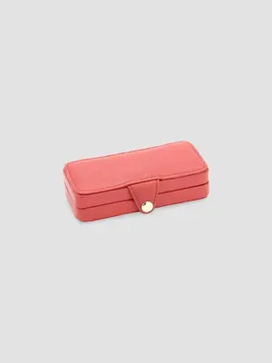 ROYCE NEW YORK Leather Manicure Grooming Kit Red