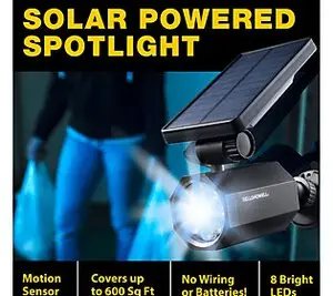 BELL & HOWELL Bell + Howell Bionic Spotlight Solar Powered Sp Otlight 5 Pack