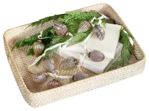 LAUREN MCBRIDE Glass Decorative Ornament Garland By Laurenmcbride - One-color