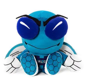 BLEACHER CREATURES Charlotte Hornets Hugo Kuricha Sitting Plush - One-color