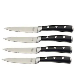 BERGHOFF Classico 4-piece Stainless Steel Steak Knife Set - Silver