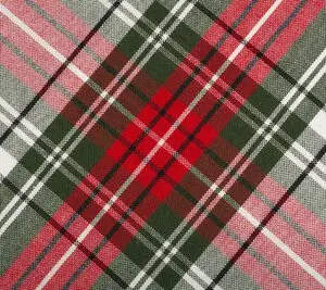 DESIGN IMPORTS Christmas Plaid Tablecloth 52' X 52
