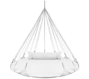 SORBUS Double Hammock Hanging Swing Nest Whit - One-color