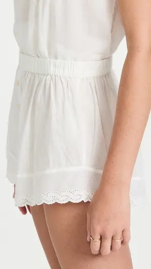 The Great. The Eyelet Tap Shorts