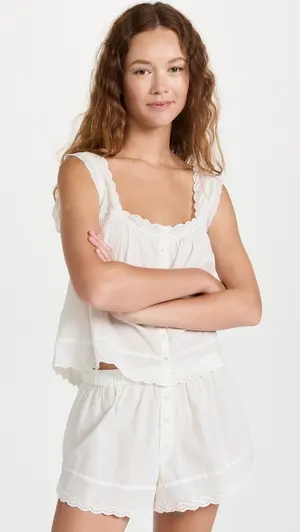 The Great. The Eyelet Tap Shorts