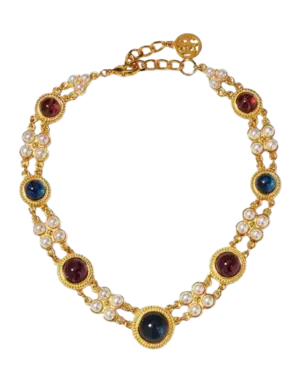 BEN-AMUN Ben-Amun Byzantine Bezel Necklace