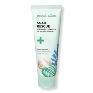 PEACH SLICES Snail Rescue Purifying Cleanser
