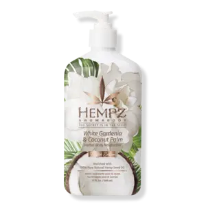 HEMPZ Limited Edition White Gardenia & Coconut Palm Herbal Body Moisturizer - One-color