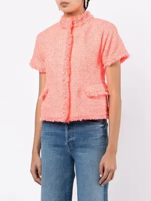 Shiatzy Chen Bead-embellished Tweed Jacket