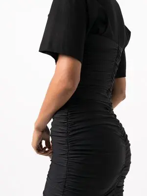 Alexander Wang Fitted Bodice T-shirt Dress