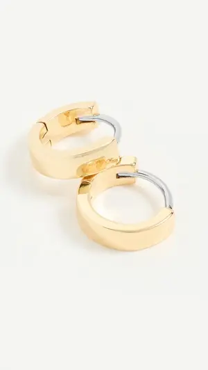 Gorjana Rose Huggie Earrings