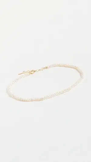 ADINA EDEN Pearl Anklet