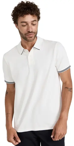 Club Monaco Tipped Collar Polo