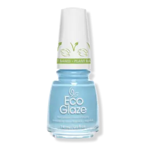 CHINA GLAZE Eco Glaze Nail Lacquer Collection What So Ferny? (baby Blue)