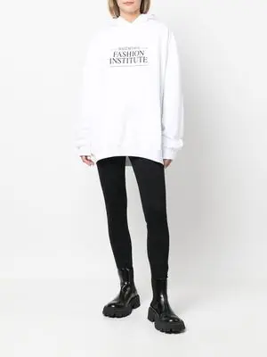 Balenciaga Slogan-print Hoodie