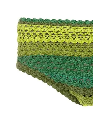AMIR SLAMA Crochet-knit Swimming Trunks