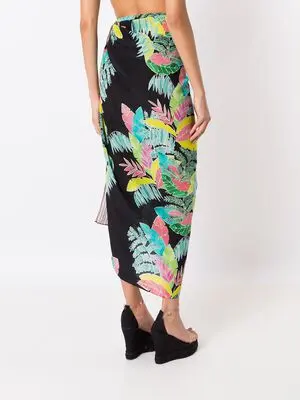 AMIR SLAMA All-over Print Sarong