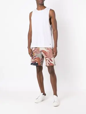 AMIR SLAMA Embroidered Logo Tank Top
