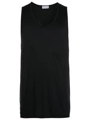 AMIR SLAMA Patch Pocket Tank Top