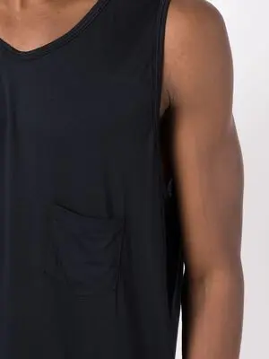 AMIR SLAMA Patch Pocket Tank Top