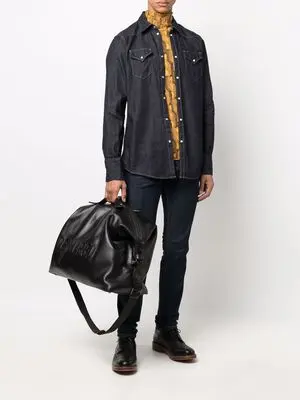 Dsquared2 Dark-wash Denim Shirt - Blue