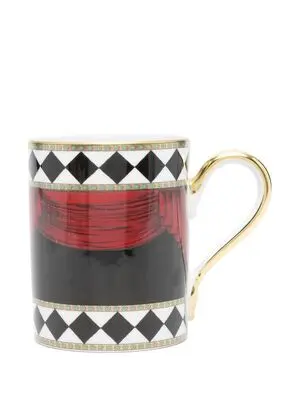 GINORI 1735 Elephant Geometric-print Mug