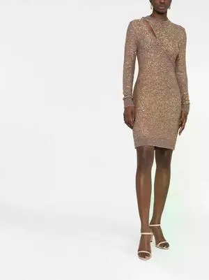 Stella McCartney Sequin-embellished Knitted Dress
