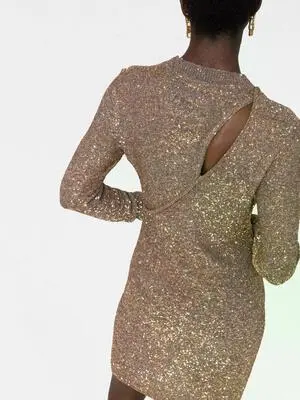 Stella McCartney Sequin-embellished Knitted Dress