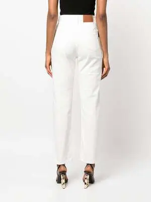 Philipp Plein Mom-fit Distressed Jeans - Neutrals