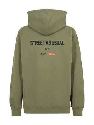 Supreme X Wtaps Sic'em! Hoodie - Green